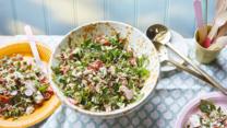 Fiery red rice salad recipe - BBC Food