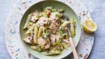 Salmon pasta recipe - BBC Food