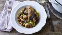 Slow-cooked ox cheek with kale and mashed potato recipe - BBC Food