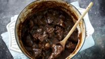 Slow-cooked ox cheek with kale and mashed potato recipe - BBC Food