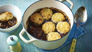 Layered beef and mushroom suet pudding recipe - BBC Food