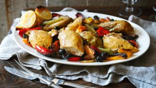 Grilled chicken shatkora with pickle and chapatis recipe - BBC Food