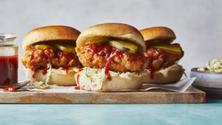 Chicken burger recipes - BBC Food
