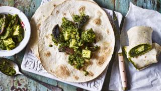 Crispy cod wraps recipe - BBC Food