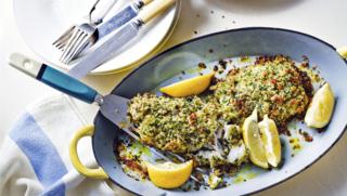 Creamy cod poached with white wine and milk recipe - BBC Food