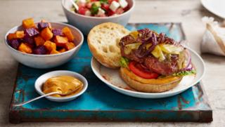 Suya beef fillet burger recipe - BBC Food