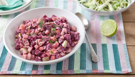 Beetroot and apple salad recipe - BBC Food