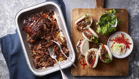 Slow-braised ox cheek with confit garlic recipe - BBC Food