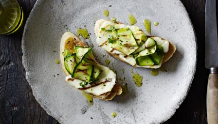 Griddled halloumi recipe - BBC Food