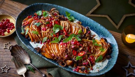 Hasselback butternut squash recipe - BBC Food