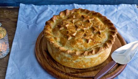 Indian potato raised pie recipe - BBC Food