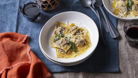 Beef ravioli recipe - BBC Food