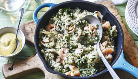 Prawn risotto recipe - BBC Food