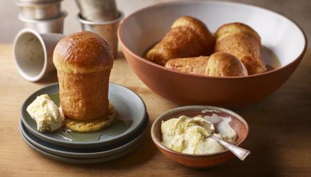 Rum babas with grilled pineapple recipe - BBC Food