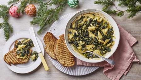 Smoked haddock palusami with sourdough recipe - BBC Food