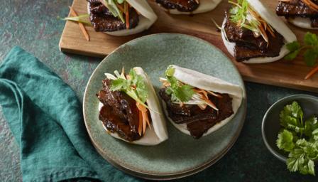 Roast Venison Loin With Parsnip And Shallot Tart Recipe Bbc Food