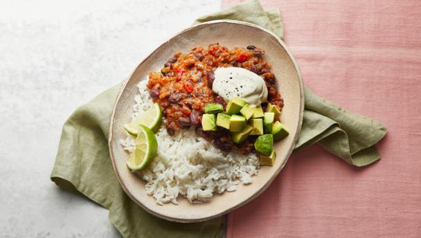 Easy veggie chilli recipe - BBC Food