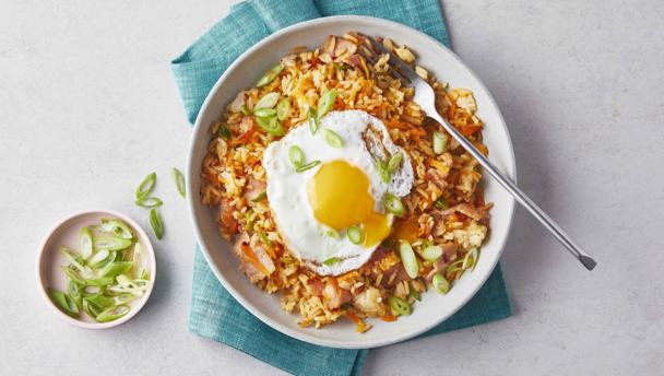 Microwave chicken savoury rice recipe - BBC Food