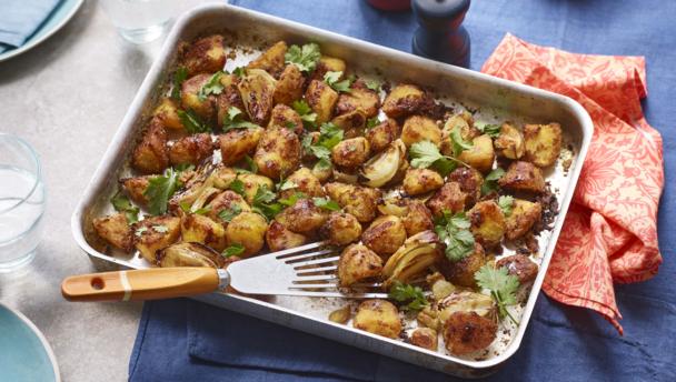 Mini hasselback potatoes recipe - BBC Food