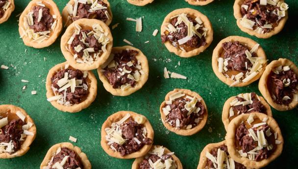 Crunchy caramel mini tarts recipe - BBC Food