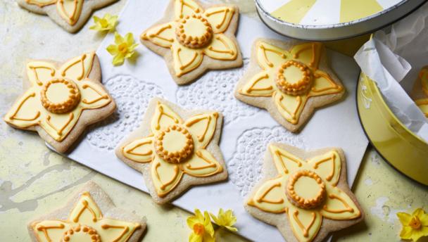 Daffodil biscuits recipe - BBC Food