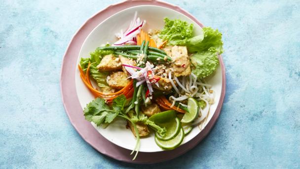 Mushroom and bean sprout spring rolls recipe - BBC Food