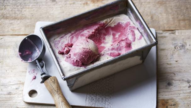 Healthier ice cream recipe - BBC Food