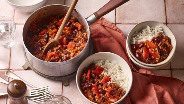 Black bean chilli recipe - BBC Food