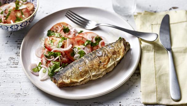 Fried mackerel in a spicy sauce recipe - BBC Food