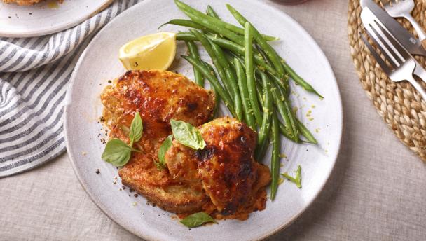 Boozy baked chicken with peppers recipe - BBC Food