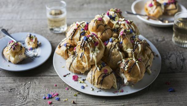 Chocolate profiteroles recipe - BBC Food