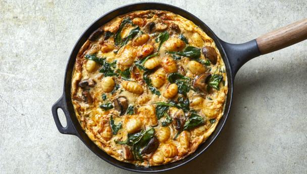 Pasta frittata recipe - BBC Food