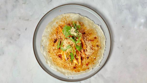 Mushroom and bean sprout spring rolls recipe - BBC Food