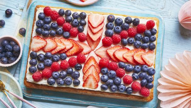 Union Jack cake recipe - BBC Food