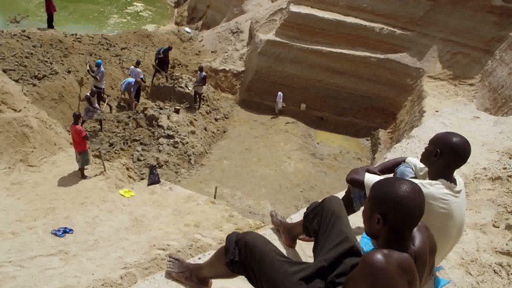 BBC Two - Rise of the Continents, Africa, Diamond mine