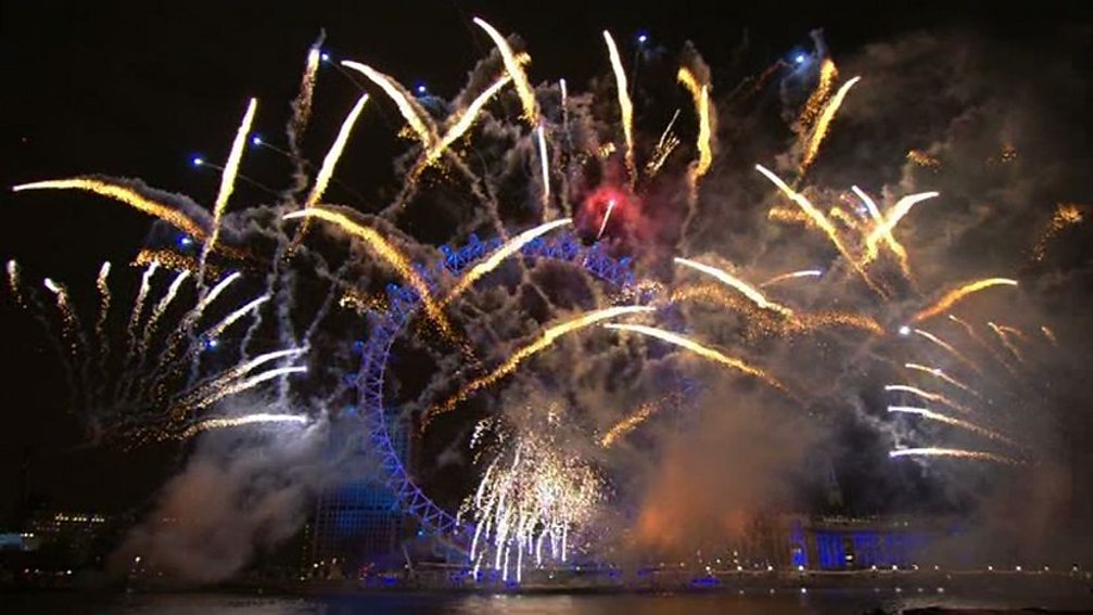 BBC One - New Year Live, 2011, New Year Fireworks