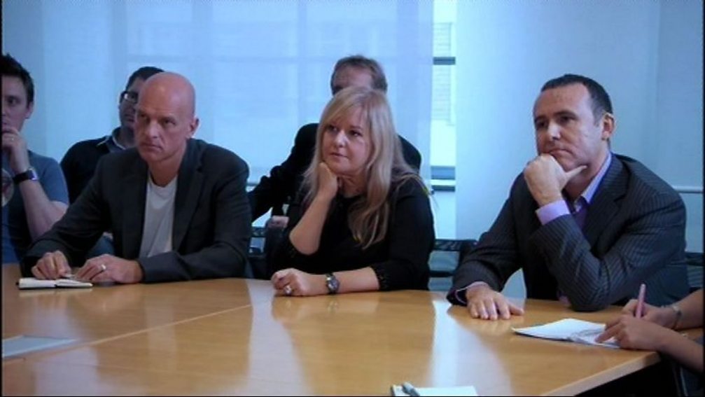 BBC One - The Apprentice, Series 6, Advertising, Cleaning products pitch