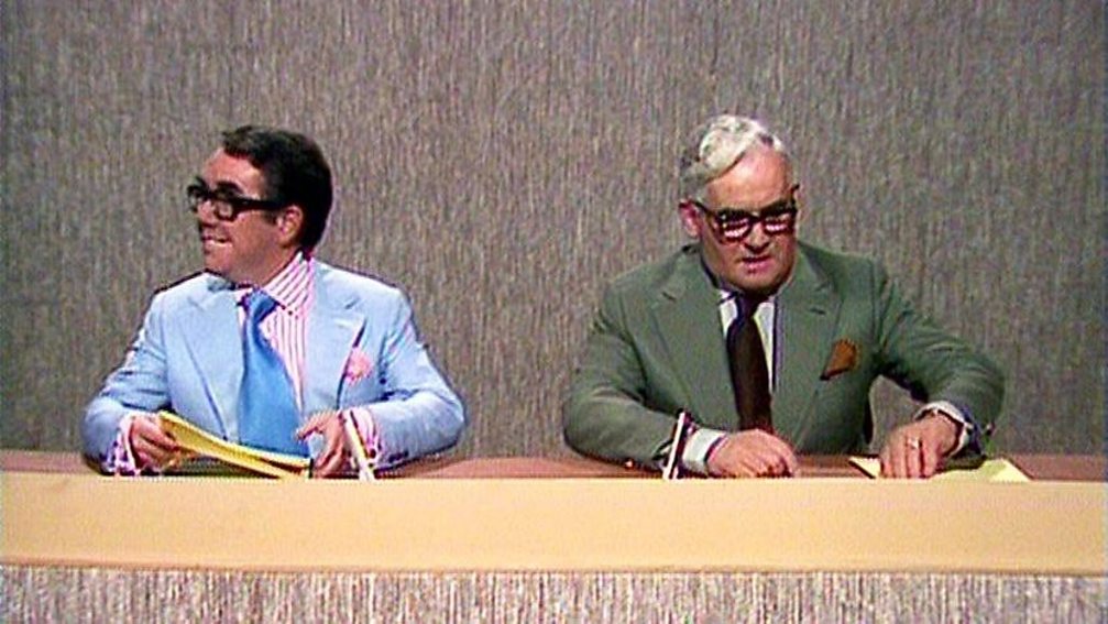 BBC - The One Ronnie Clips, The Two Ronnies: Unseen Studio Banter