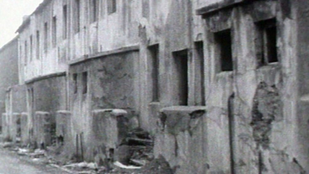 BBC Two - The Long Street, The Barren Years, Old miners' houses in the ...