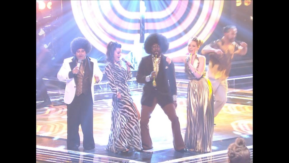 BBC One - The Voice UK, Series 4, Live Semi-Final, Sia performs Elastic ...