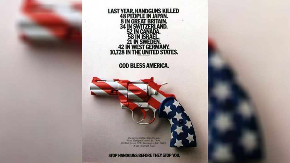 BBC World Service - More or Less, Gun Crime Poster