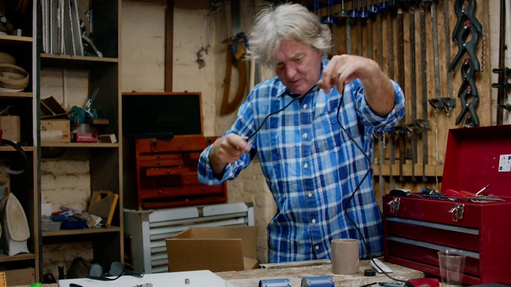BBC Four - James May: The Reassembler, Series 1, Electric Guitar, Pick ...