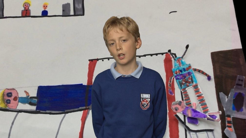 BBC Scotland - The L.A.B Scotland, Robot Medics - Troon Primary pupils ...