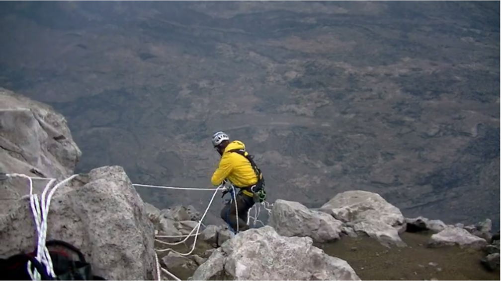 BBC Two - Expedition Volcano, Series 1, Episode 1, Prof Chris Jackson ...