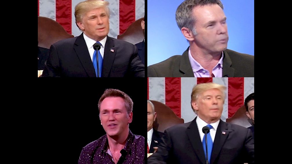 BBC News - Click, Your Face or Mine, Deepfakes: The face-swapping software