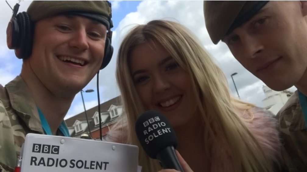 BBC Radio Solent - Sasha Twining, The British Army, Miss British Beauty ...