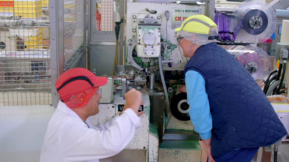 BBC One - Inside the Factory, Inside the Christmas Factory, 400 sweets ...