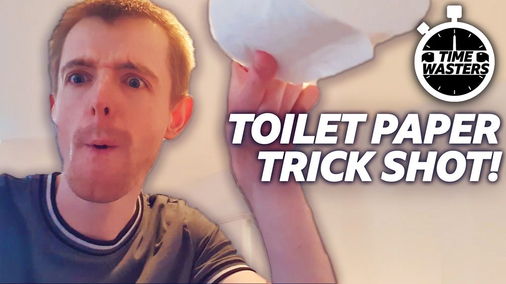 BBC Scotland The Social Toilet Paper Trick Shot Time Wasters bbc-scotland-the-social-toilet-paper-trick-shot-time-wasters