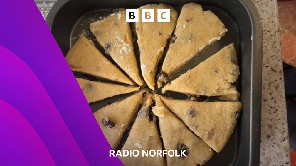 BBC Radio Norfolk - Matthew Gudgin, Mincemeat Shortbread recipe