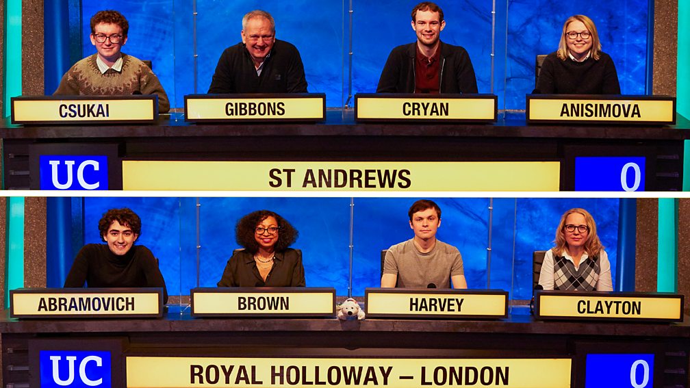 BBC Two - University Challenge - Available now